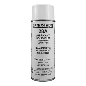 28A Sandstrom Solid Film Lubricant - MIL-PRF-46147D / MIL-L-23398 ...