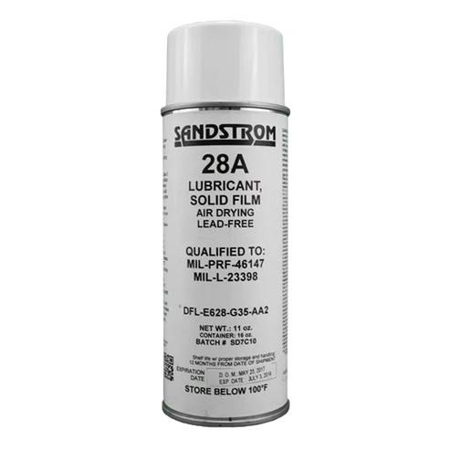 28A Sandstrom Solid Film Lubricant - MIL-PRF-46147D / MIL-L-23398 ...