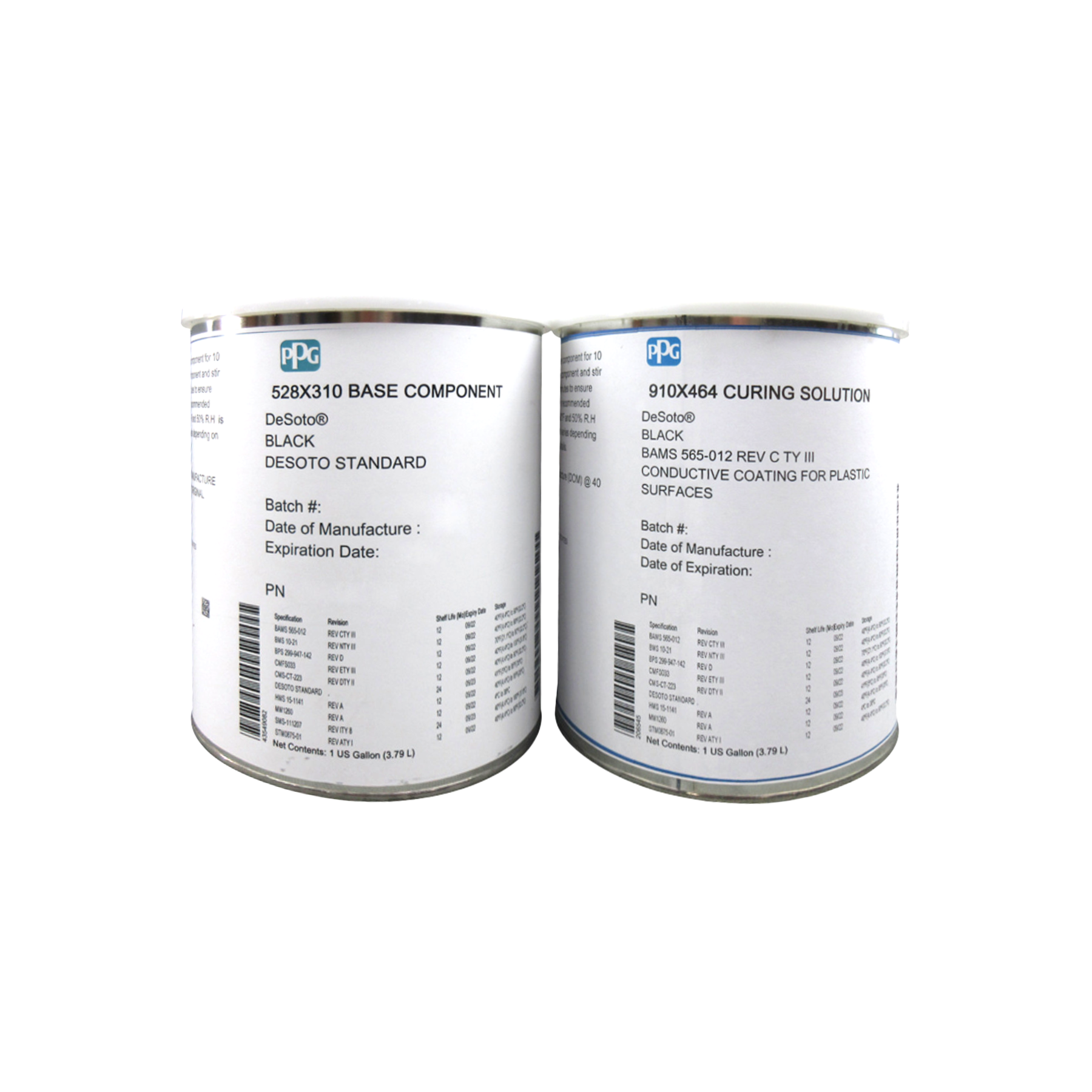 PPG Aerospace 528X310 Conductive Coating Black 299-947-142 / BAMS 565 ...