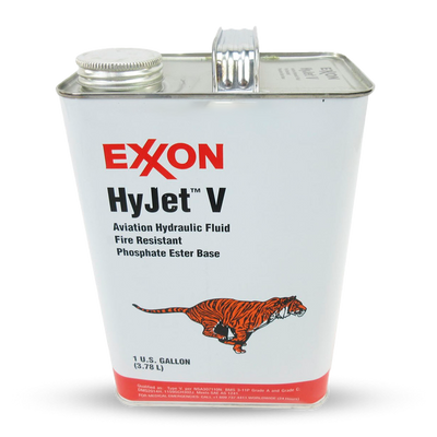 Exxon Mobil HyJet V Hydraulic Fluid - Aircraft Shop Supply
