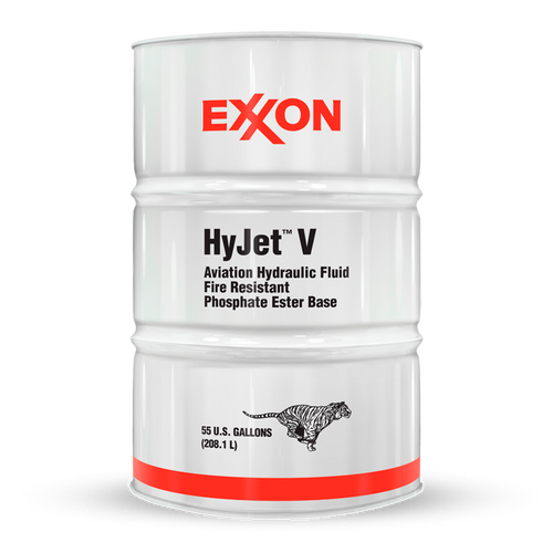 Exxon Mobil HyJet V Hydraulic Fluid - Aircraft Shop Supply