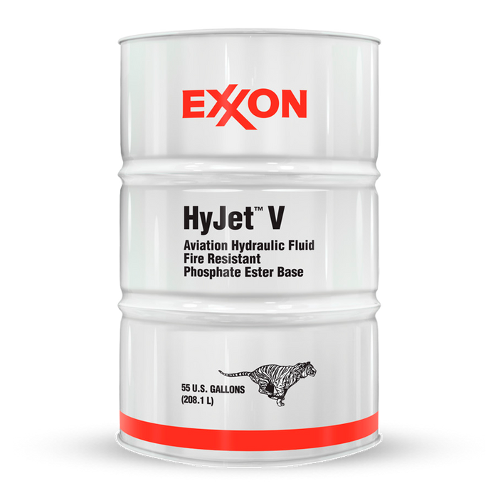 Exxon Mobil HyJet V Hydraulic Fluid - Aircraft Shop Supply