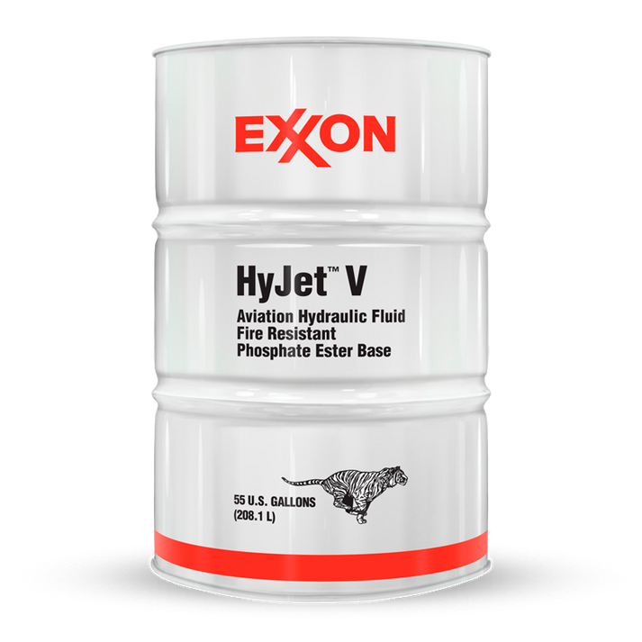Exxon Mobil HyJet V Hydraulic Fluid - Aircraft Shop Supply