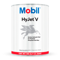 Exxon Mobil HyJet V Hydraulic Fluid - Aircraft Shop Supply